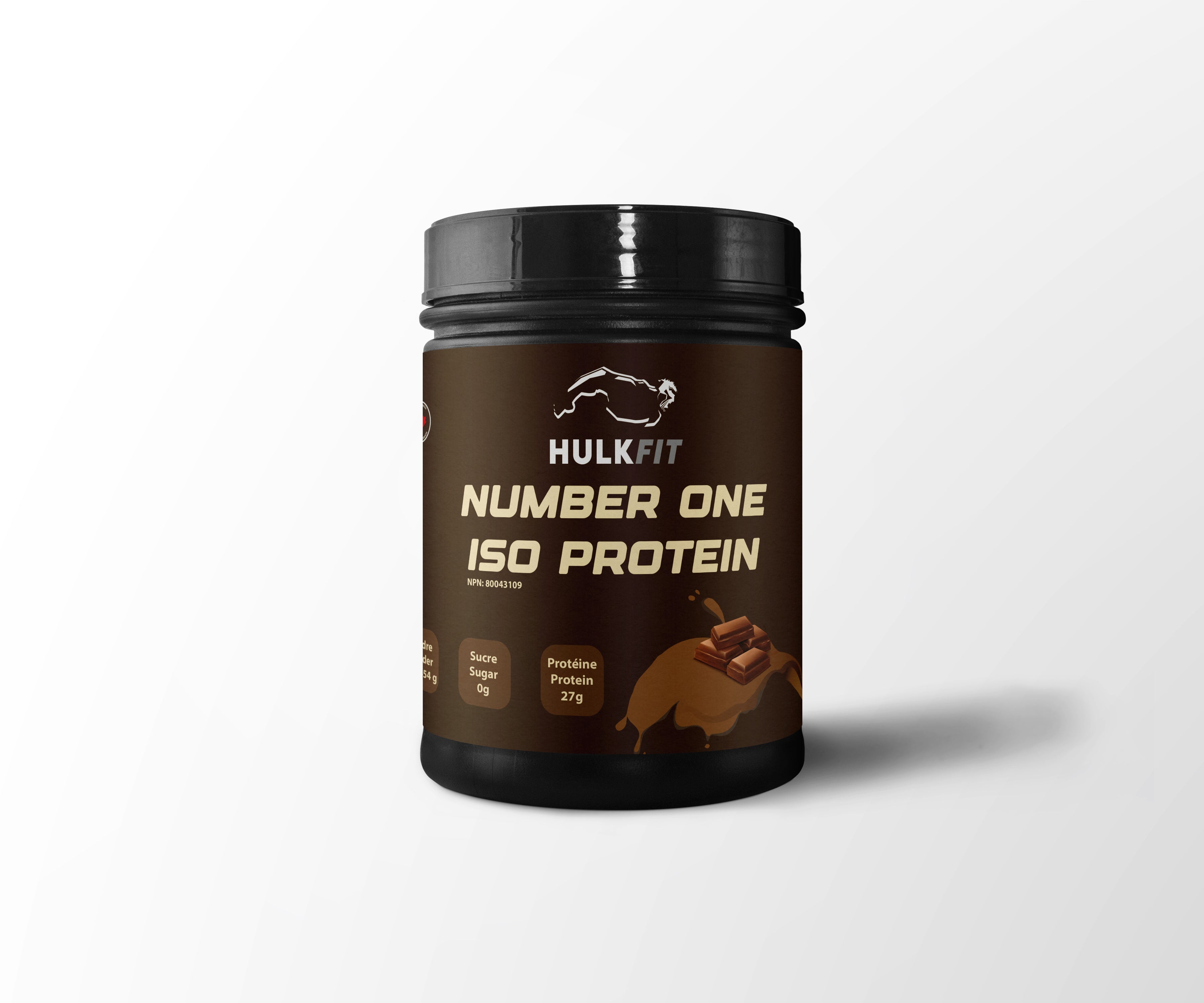 NUMBER ONE ISO PROTEINE Chocolate (454G) – HULKFIT