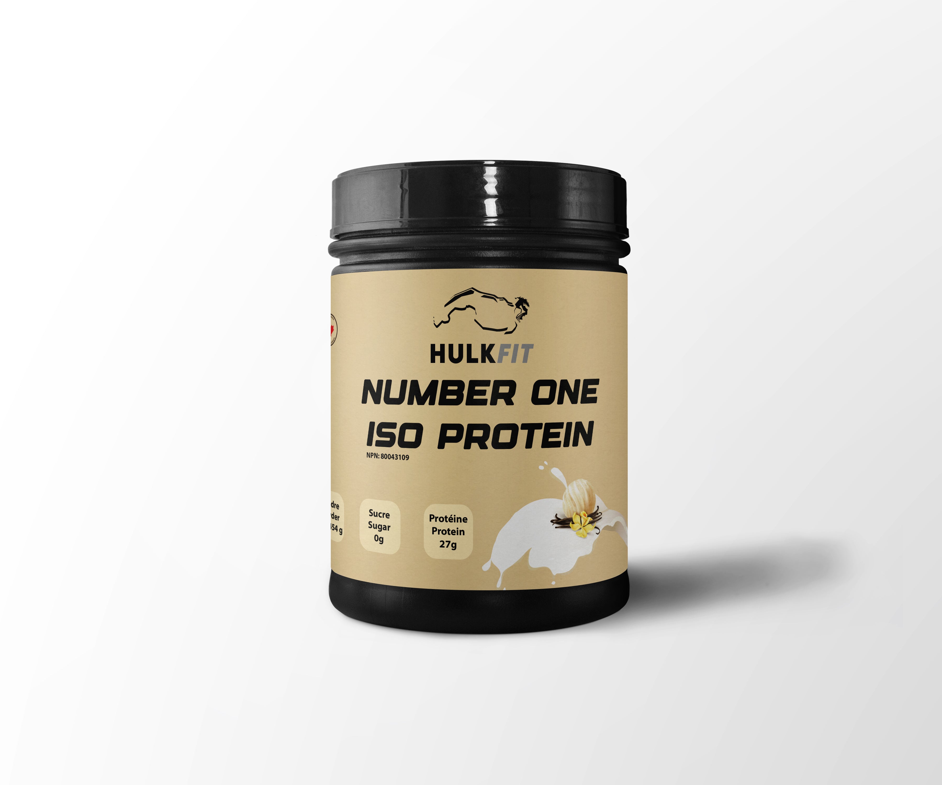 NUMBER ONE ISO PROTEINE Vanilla(454G) – HULKFIT
